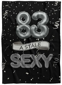 Deka Stále sexy – Černá (věk: 83, Podšití beránkem: NE)