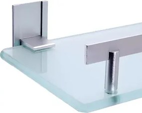 MSV TABARCA / Nástěnná polička / hliník / sklo / 30 cm