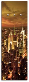 Gario Věšák na zeď New York v noci Rozměry: 40 x 118 cm