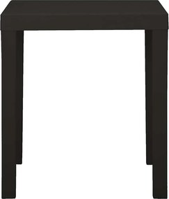 Zahradní stůl antracitový 79 x 65 x 72 cm plast 315845