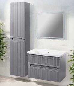 Lavedo Aria Grey 80 koupelnová skříňka s umyvadlem