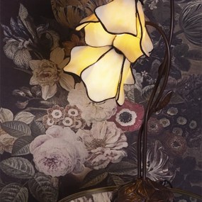 Tiffany stolní lampa Cloches – 41x23x57 cm