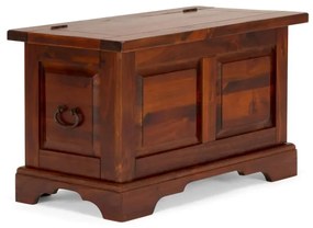 furniture-nabytek.cz - Masivní předsíňová stěna Catello z borovice, lakovaná, hnědá