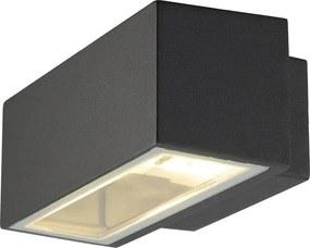 LA 232485 Venkovní svítidlo BOX R7s nástěnná antracit 230V R7s - BIG WHITE (SLV)