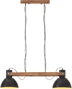 Industriální závěsné svítidlo 25 W černé 109 cm E27 320527