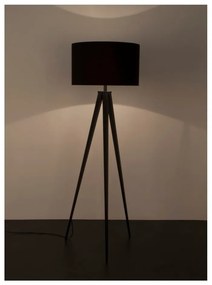 Černá stojací lampa Zuiver Tripod