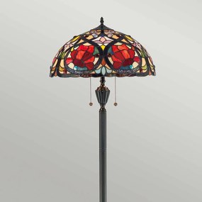 Elstead Tiffany lampa stojací LARISSA 158 cm/2×E27