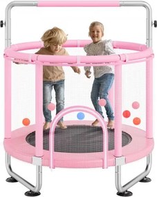 Trampolína 139,7 cm pro děti Mini trampolína pro batolata se sítí pro vnitřní