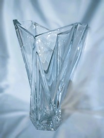 Crystalite Bohemia skleněná váza Origami 33 cm