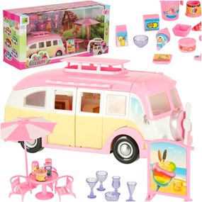 Creative Corner Auto zmrzlinářství karavan skládací stůl židle 30 kusů