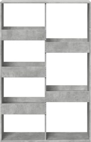 Knihovna betonově šedá 100 x 33 x 155,5 cm kompozitní dřevo 3309396