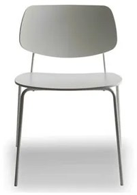 BILLIANI Židle DOLL STEEL 558 / 560 bez područek Barva kostry šedá kostra (metallic) GALERIE - Moření Billiani Lak barevný