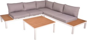 XXXLutz TERASOVÁ SEDACÍ SOUPRAVA 4dílné, kov, plast, textil Gardenson - Online Only zahradní nábytek - 002836039901