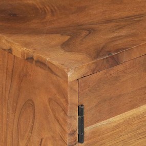 TV skříňka masivní akácie s medovým povrchem 140 x 30 x 40 cm 337847