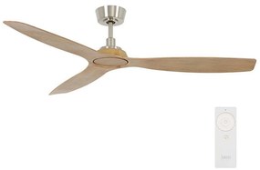 Lucci air | Lucci Air 210653 - Stropní ventilátor MOTO hnědá/matný chrom + dálkové ovládání | FAN00227