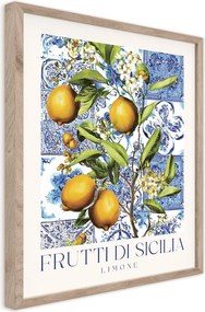 Tištěný obraz s rámem 40x50 cm Sicilia – Styler