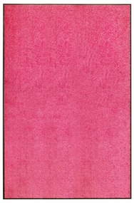 vidaXL Rohožka pratelná růžová 120 x 180 cm