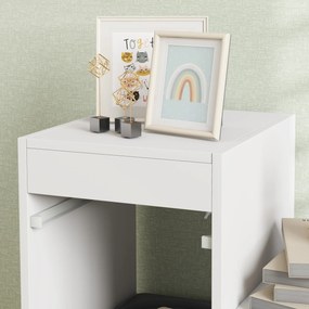 AIYAPLAY Skříňka na Hračky s 6 Vyjímatelnými Binami, 3 Úrovně, Snadné Ukládání Hracek pro Děti, Rychlé Úklid, pro 3-8 Let, Šedá