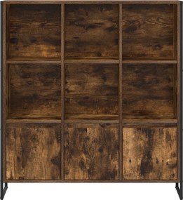 Knihovna 99,5 x 30 x 108 cm Kompozitní dřevo Kouřový dub 3403024