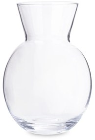 Skleněná baňatá váza 25 cm 170483