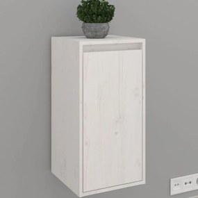 Petromila Nástěnná skříňka bílá 30 x 30 x 60 cm masivní borové dřevo