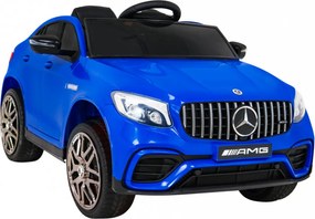 Ramiz Elektrické autíčko Mercedes Benz GLC63S SUV pro děti modré + dálkové ovládání