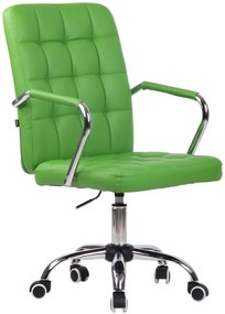 Bhm germany Kancelářská židle Terni, syntetická kůže, zelená