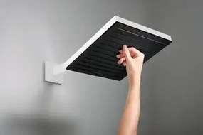 Hansgrohe Pulsify E - Hlavová sprcha | 26x26 cm | matná bílá