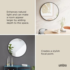 Nástěnné zrcadlo ø 94 cm Hub – Umbra