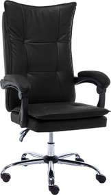 vidaXL Kancelářská židle umělá kůže [20351] Barva: antracitová