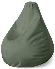 Sedací vak Pear vojenská zelená 2 - dětský, zelená