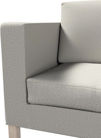 Potah na pohovku IKEA  Karlanda 2-místná, krátký barva šedá látka pletený vzor