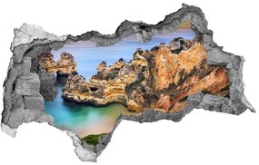Wallmuralia Nálepka fototapeta 3D výhled Lagos Portugalsko 95x73 cm