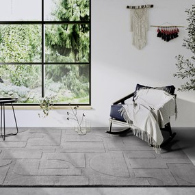 Villeroy & Boch Kusový koberec 106174 Grey, 120x170, šedá, ložnice
