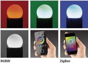 PN 9679-16 Q-LINO, LED venkovní sloupkové svítidlo bílé, Smart Home RGB+3000K - PAUL NEUHAUS