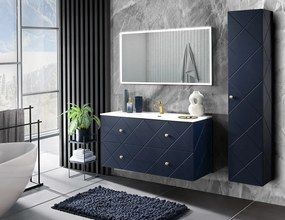 Koupelnový komplet ELEGANCE Blue 120/2