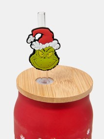 Sinsay - Hrnek s víčkem a brčkem Grinch - vícebarevná