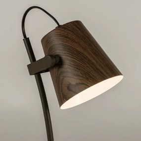Stolní designová lampa Laventa Wood Look