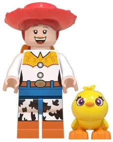 Figurky pohádkových postav, kompatibilní s LEGO Varianta: Jessie a Ducky
