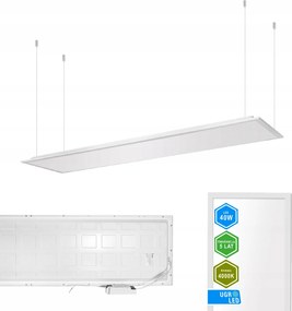 Led Panel Svítidlo Kaseton Stropní Svítidlo 119,5x29,5 100lm/W UGR19 Záruka 5 Let
