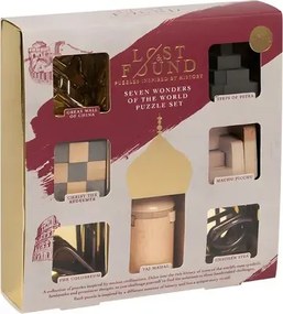 PROFESSOR PUZZLE Hlavolam Sedm divů světa 7v1 / Lost  Found / 7 hlavol