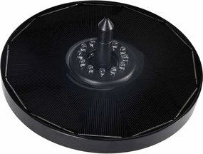 Solární plovoucí fontána - LUARO KX2855 - 16 cm - RGB LED