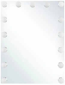 Nástěnné zrcadlo LED 40 x 50 cm LUCENAY Beliani