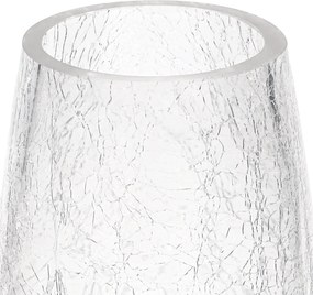 váza s rozbitým skleněným motivem, průměr 14 cm