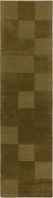 Flair Rugs, Běhoun Moderno Checkerboard Green, 60x230, zelená, chodba / předsíň