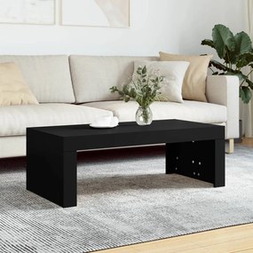 Konferenční stolek černý 102 x 50 x 36 cm kompozitní dřevo