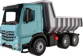 Auto sklápěč Mercedes GIGA TRUCKS 65 cm modrá/šedá