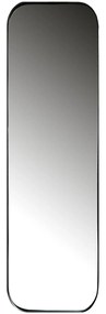 WOOOD Zrcadlo DOUTZEN kovové černé 170x40 cm
