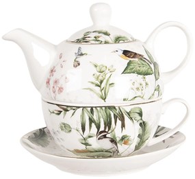 Porcelánový tea for one Tropical birds - 0,46L