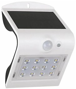 LED Solární nástěnné svítidlo se senzorem LED/1,5W/3,7V 1200 mAh IP65